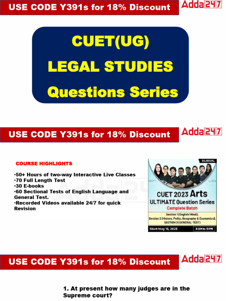 12 May - (Legal Studies-100q) | PDF | Mens Rea | Arbitration