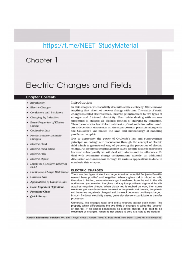 Aakash Physics Study Package 5 | PDF