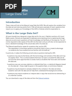 Large Data Set - Summary and Questions (Bicen Maths) | PDF | Pascal (Unit) | Meteorological ...