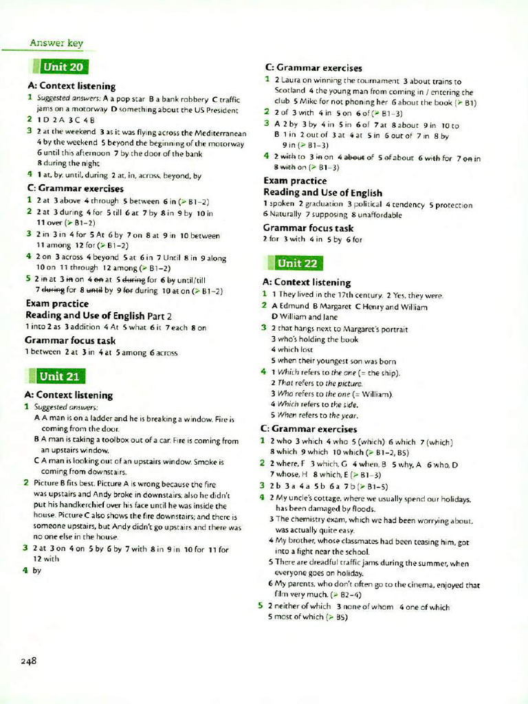 Grammar and Vocabulary For First and First For Schools Book With ...