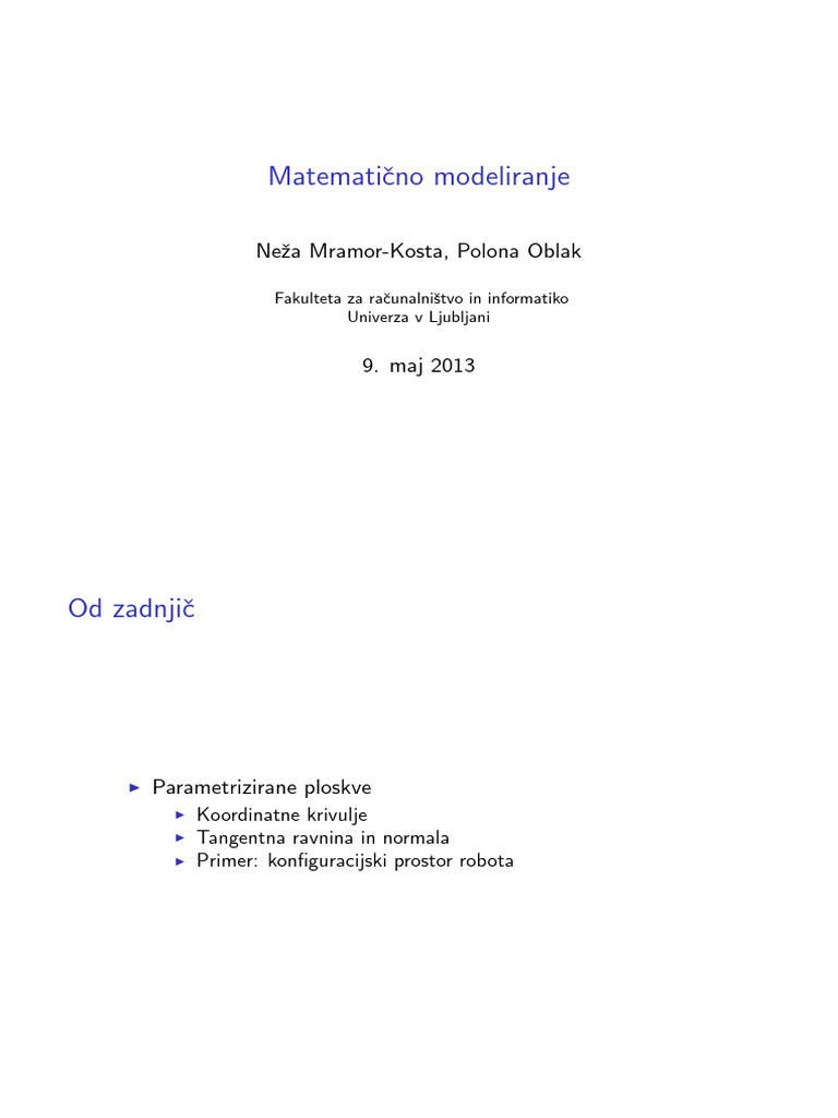 Mm-Predavanje - De1 11 | PDF