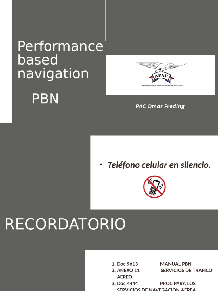 PBN 2024 - Omar Freding | PDF | Aeronave | Navegación