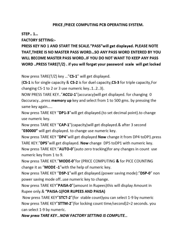 Safal - Price Computing Operating System | PDF | Computing