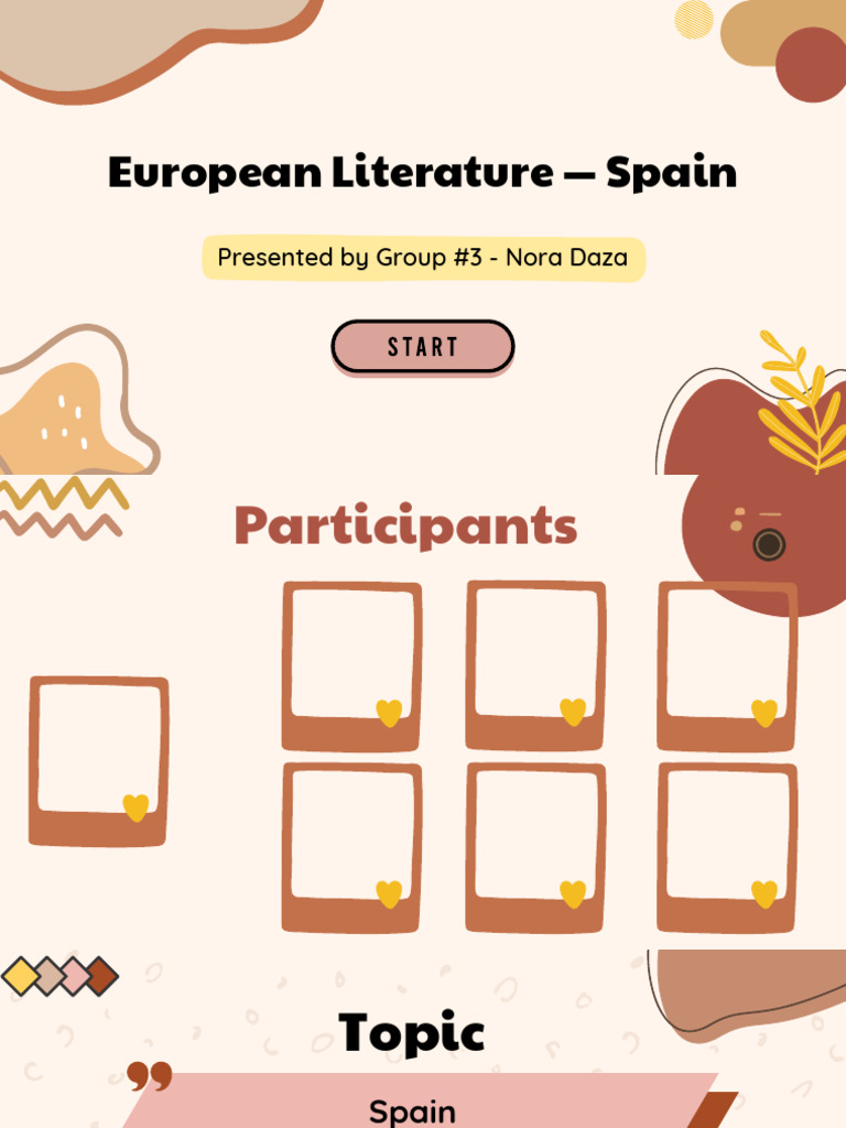 Spain Literature | PDF