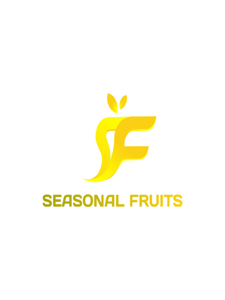 Seasonal Fruits Logo Design | PDF