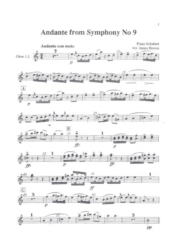 Oboe | PDF