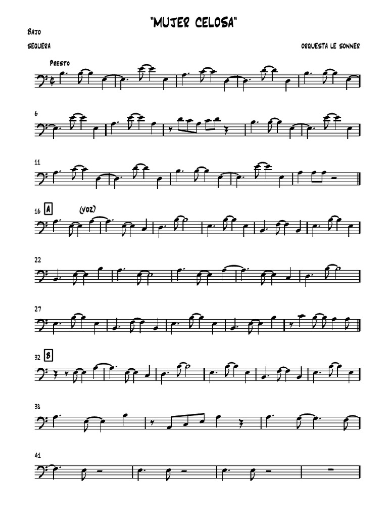 Mujer Celosa - Sib B A J o | PDF