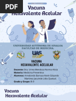 Vacuna Hexavalente: Dosis y Aplicación | PDF | Alergia | Vacunas