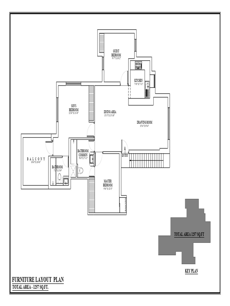 DDA EXISTING FLOOR PLAN | PDF