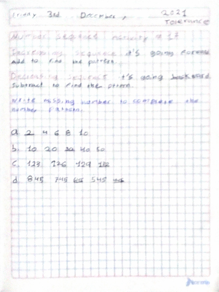 Activity Notebook 17 and Dictation Worksheet. (4 Dic 2021 20:41) | PDF