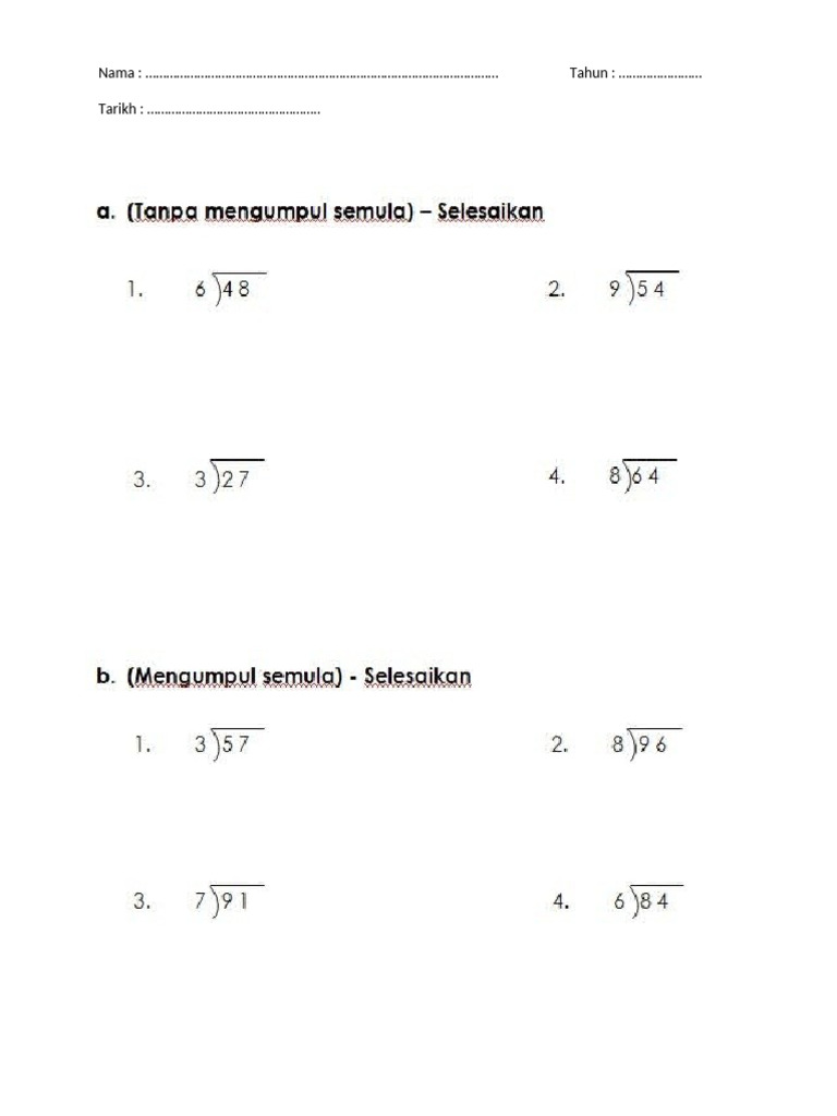 Bahagi Tahun 3 Pdf