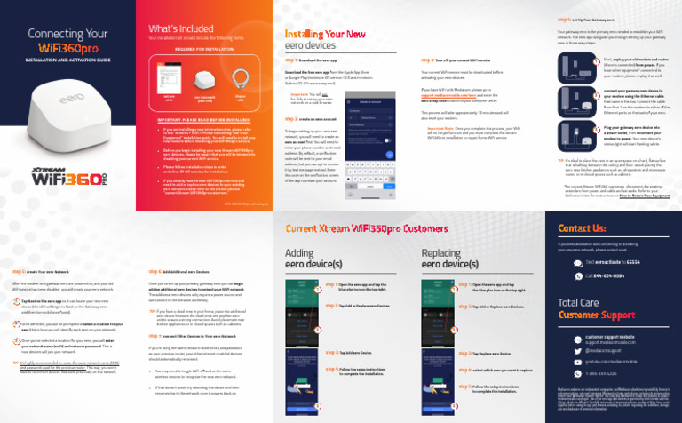Xtream WiFi 360 Pro Setup Guide | PDF | Wi Fi | Mobile App