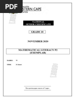 Math Lit Grade 10 Assignment 1 2025 Eng QP | PDF | Debit Card | Banks