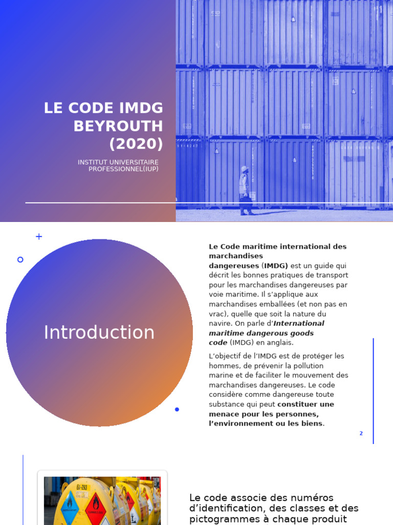 Le Code Imdg | PDF