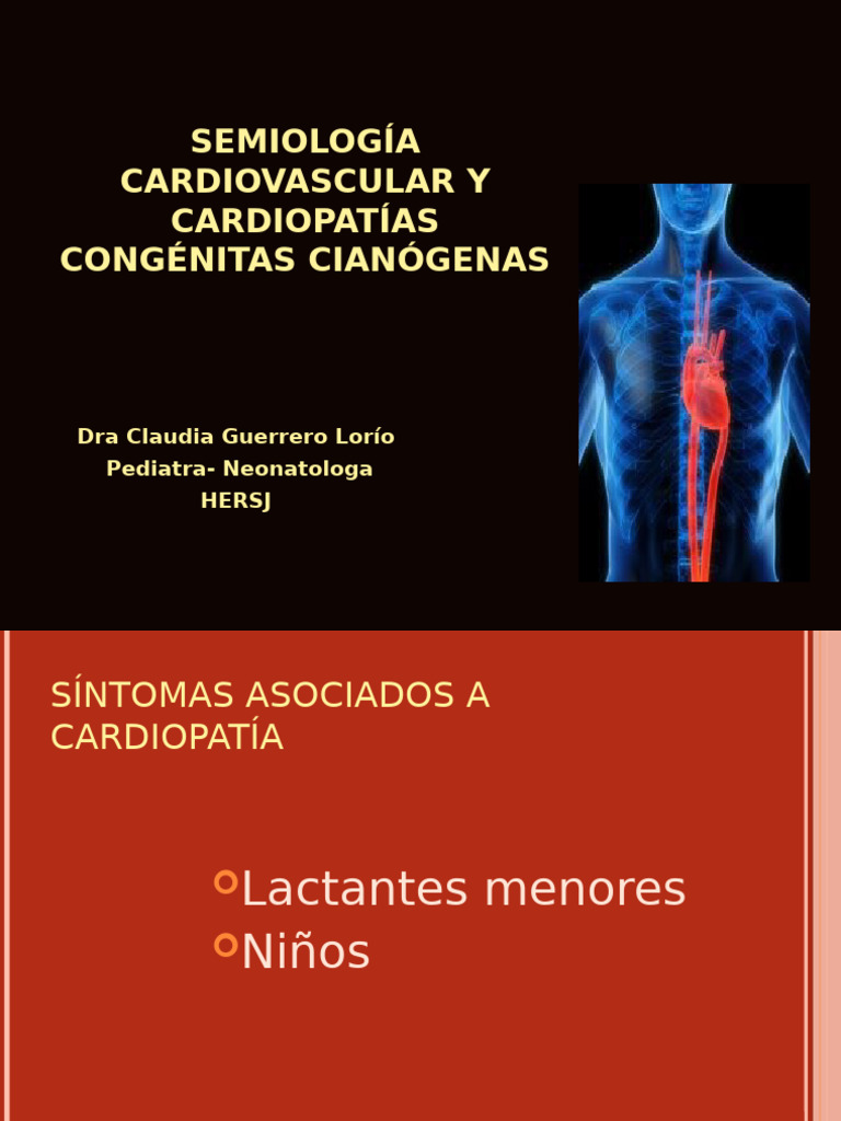 Semio Cardio y Cardiopatias | PDF | Corazón | Sistema cardiovascular