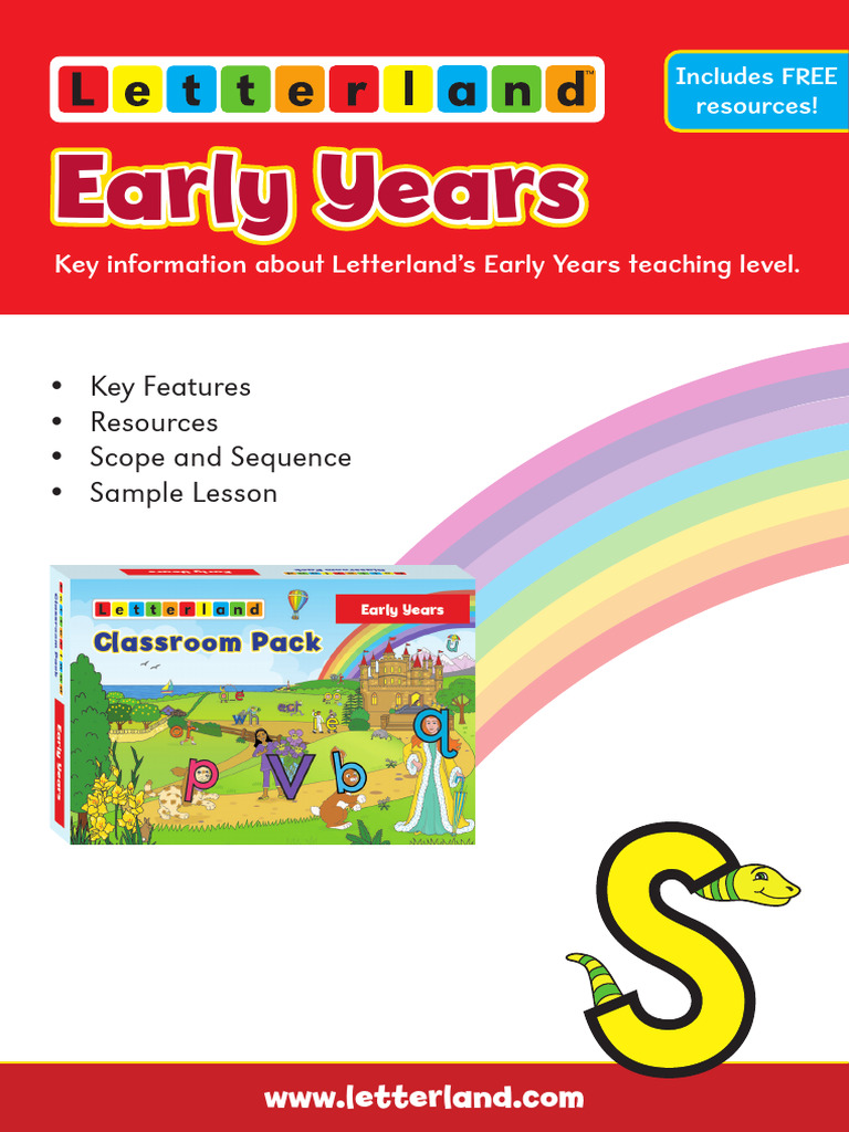 Letterland Early Years Teaching Guide | PDF | Phonics