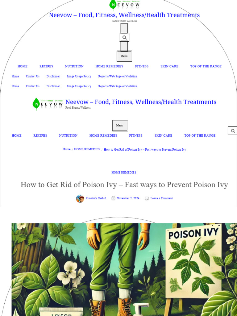 How To Get Rid of Poison Ivy | PDF | Poison