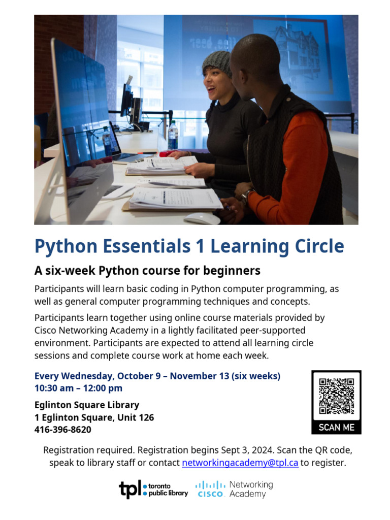 Revised Python at ES Flyer | PDF