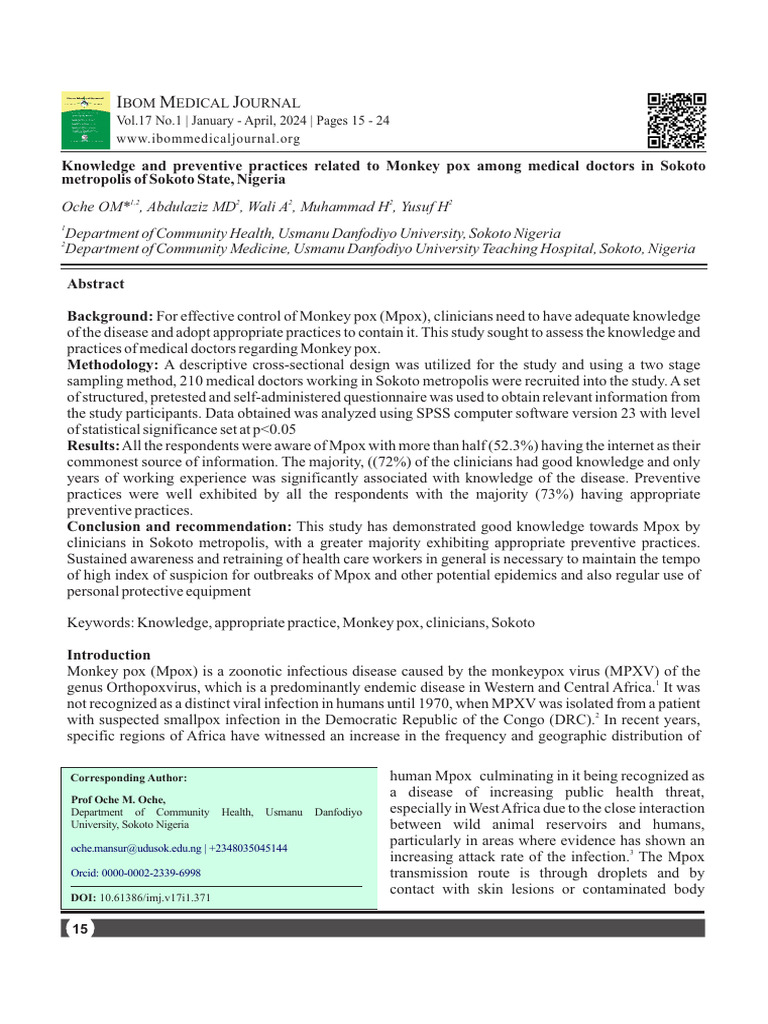 Ajol-File-Journals 673 Articles 270129 663c6a8b522b4 | PDF | Health ...