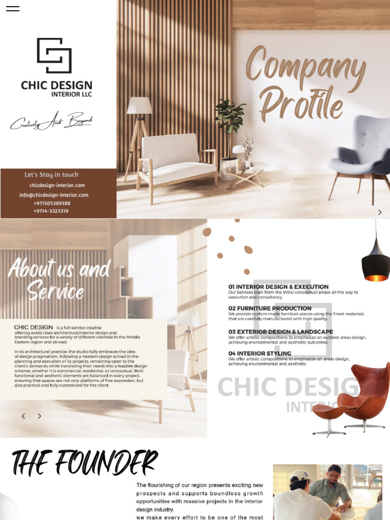 Chic Design Profile 2022 - Compressed | PDF | Business