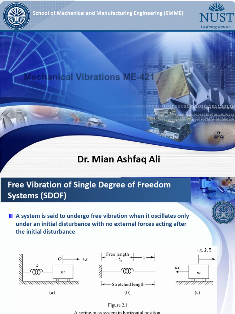 Lecture 04 | PDF | Oscillation | Damping