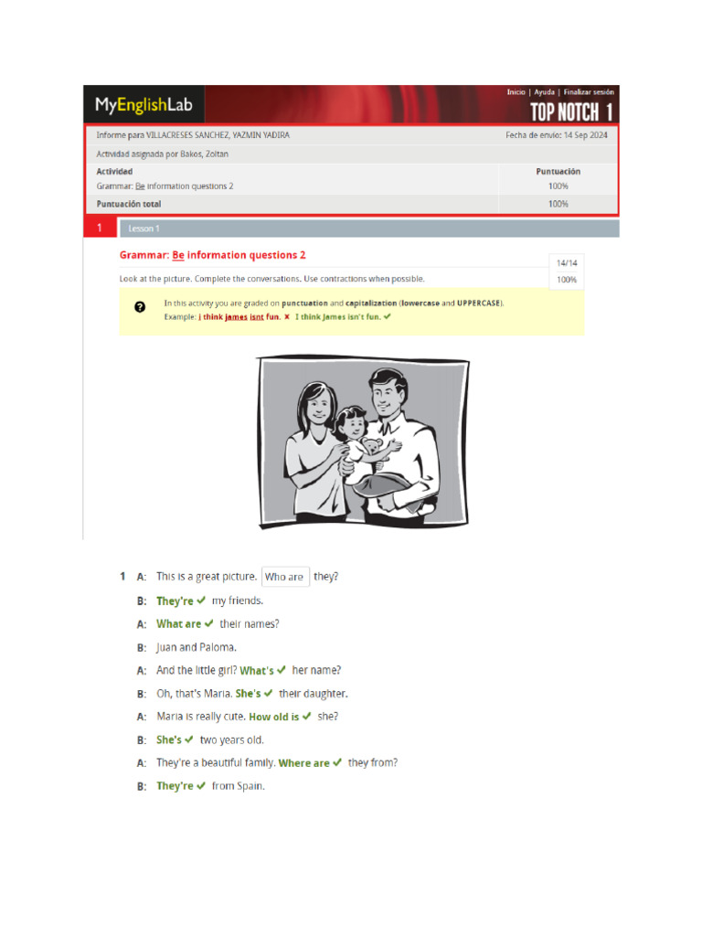 3 U1 Grammar - Be Information Questions 2 - Modo - Informe - Unit 1 - Lesson 1 - Bootcamp A2 ...