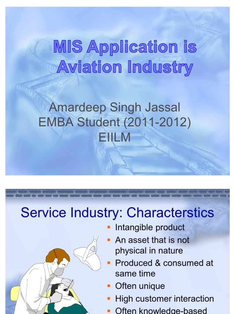 MIS Application in Airline | PDF | Computers | Technology & Engineering
