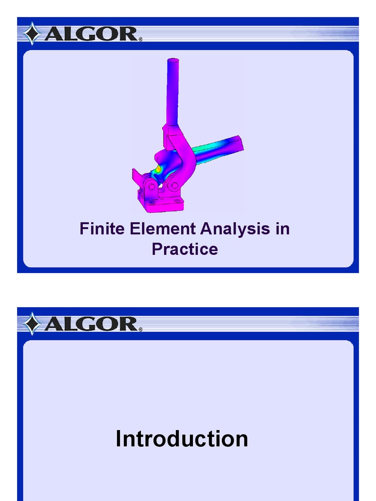 FEA in Practice 400 | PDF