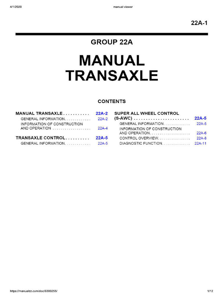 Transmision Lance | PDF