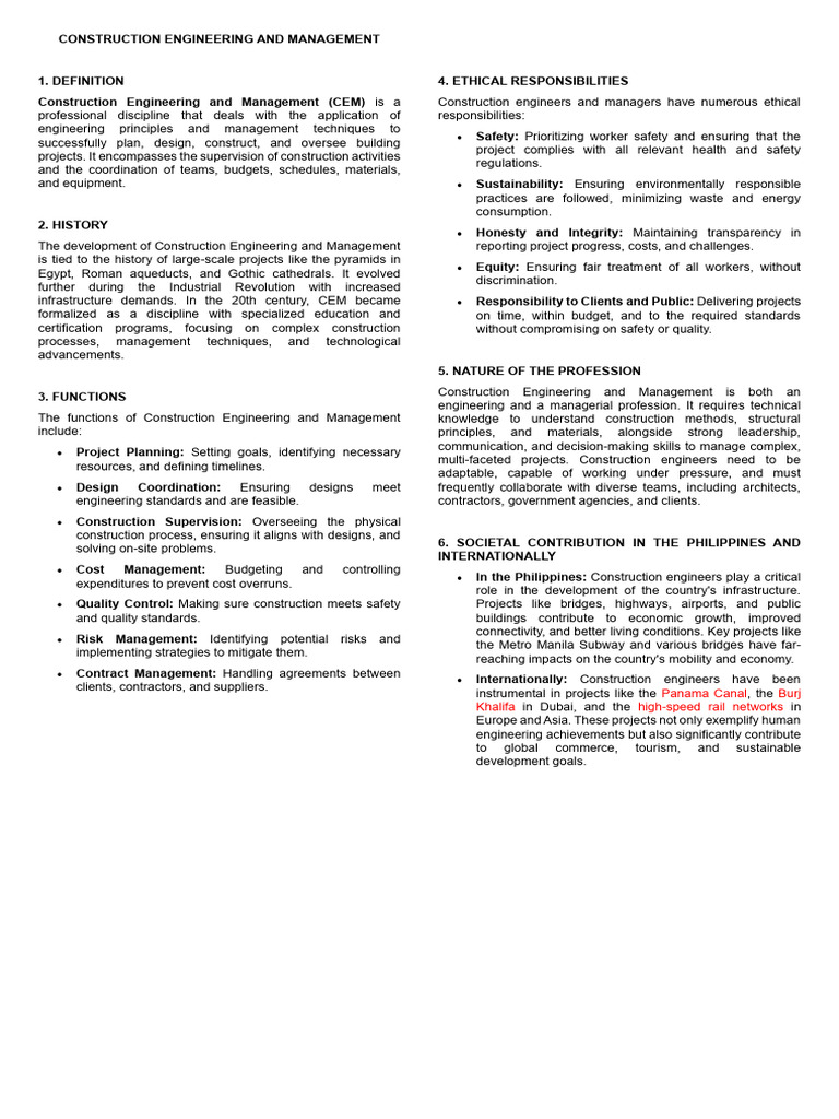 CE100 REVIEWER May The Odds Be Ever in Our Favor | PDF | Geotechnical ...