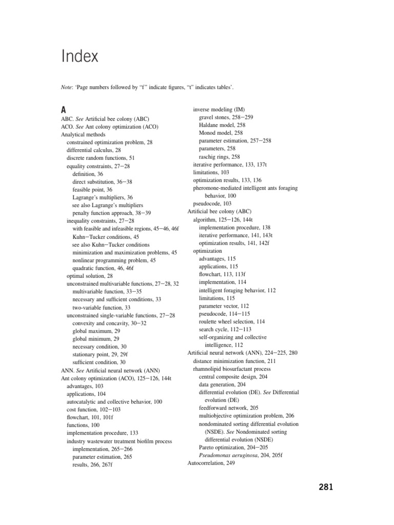 Ind - 2020 - Stochastic Global Optimization Methods and Applications To Chemical | PDF ...