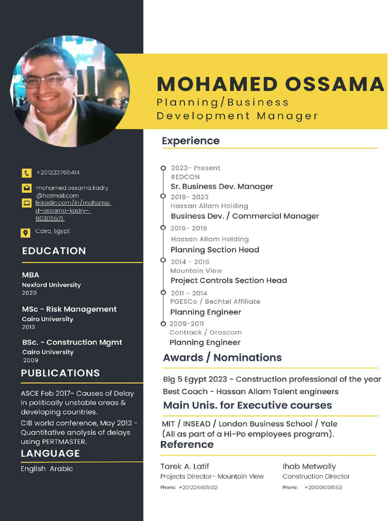 Mohamed Ossama Kadry Updated CV-2024 | PDF