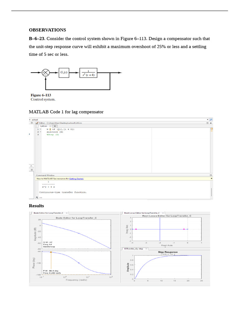 Control Lab | PDF | Amplifier | Control Theory