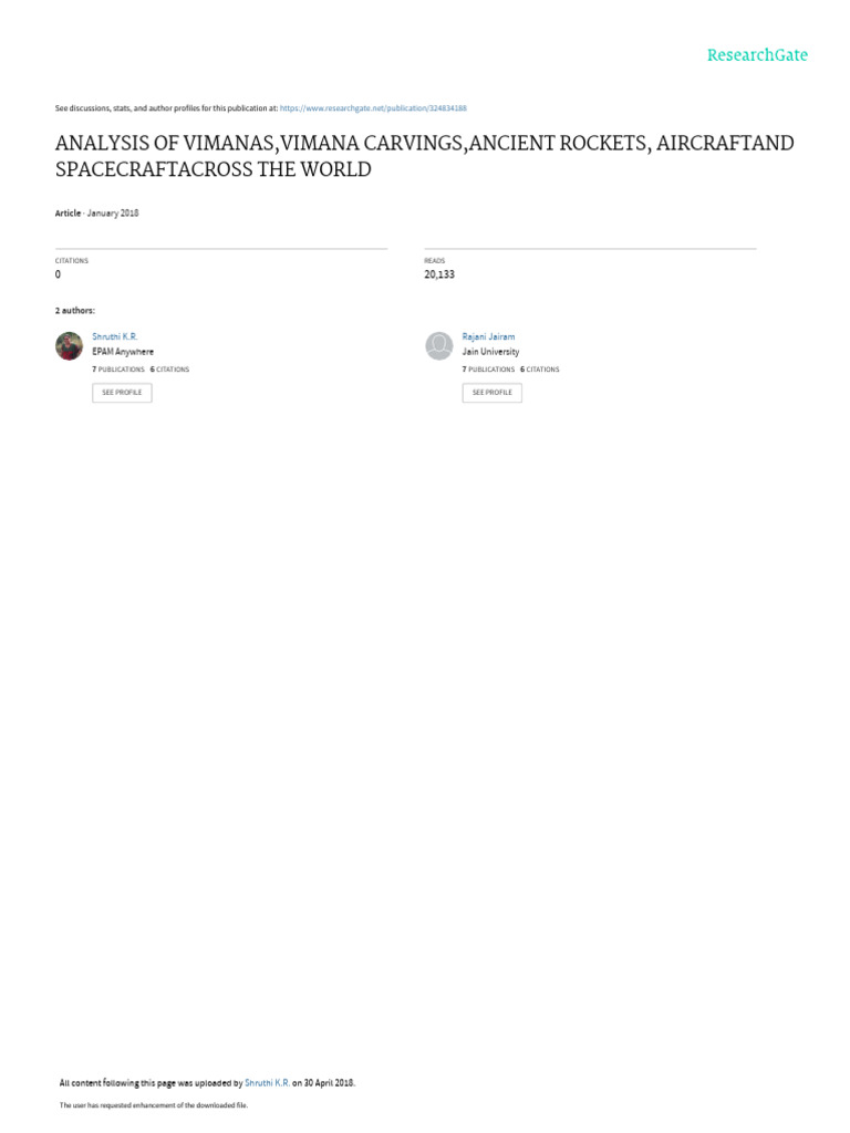 Analysis of Vimana Carvings | PDF | Propellant