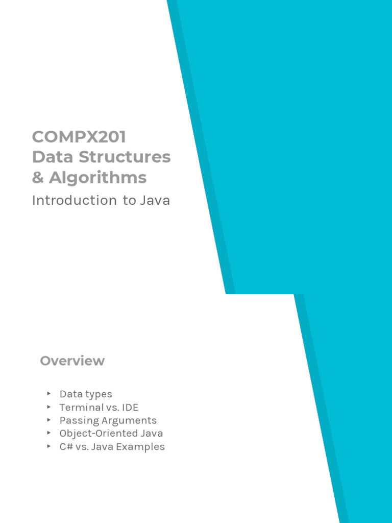 2 Introduction To Java Pdf Data Type Parameter Computer Programming 