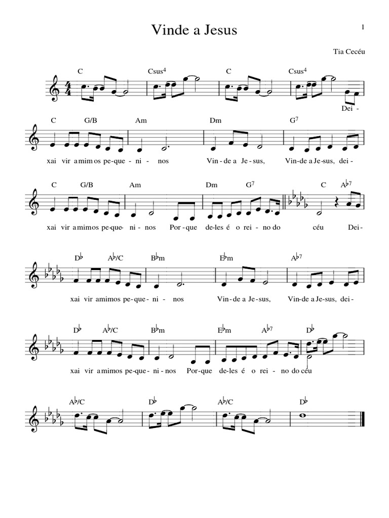 Vinde A Jesus | PDF