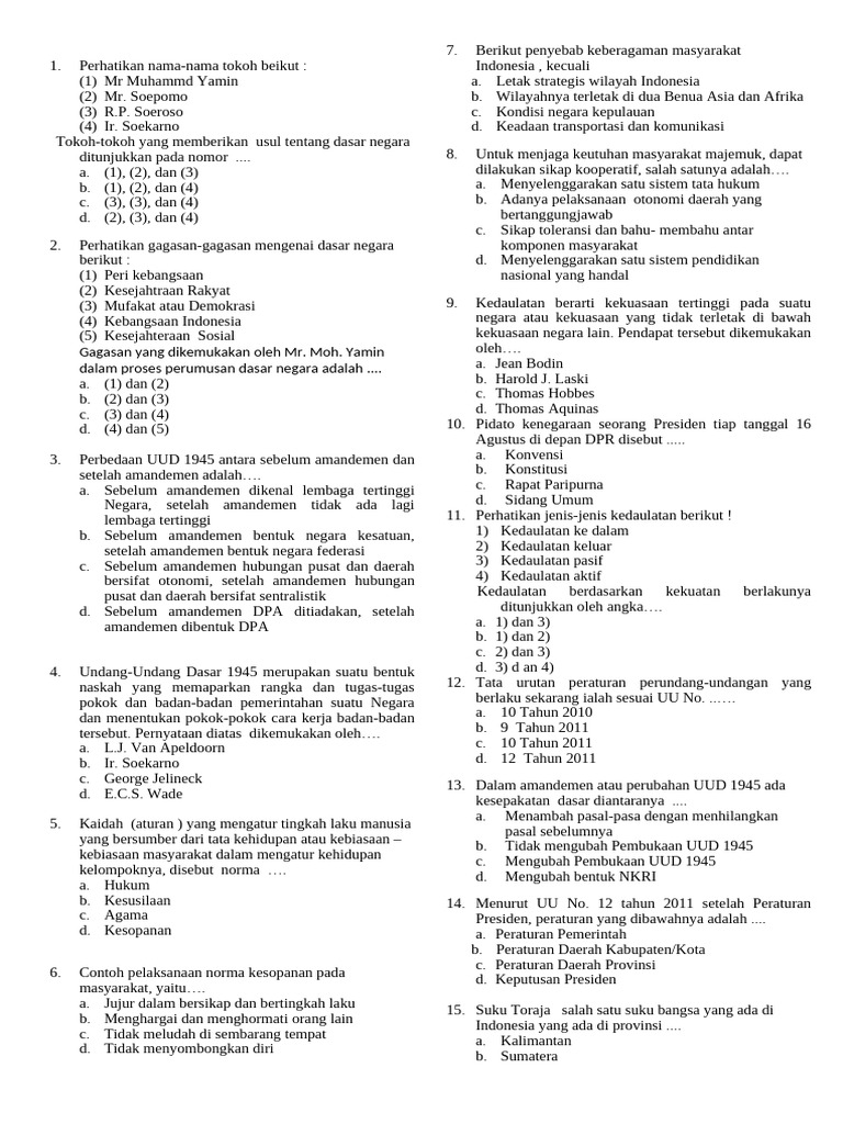 Perhatikan Nama | PDF