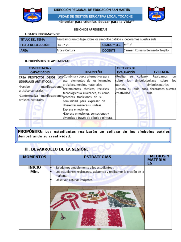 SESION ARTE 14-07 | PDF | Los símbolos | Salón de clases SESION ARTE 14-07 | PDF | Los símbolos | Salón de clases