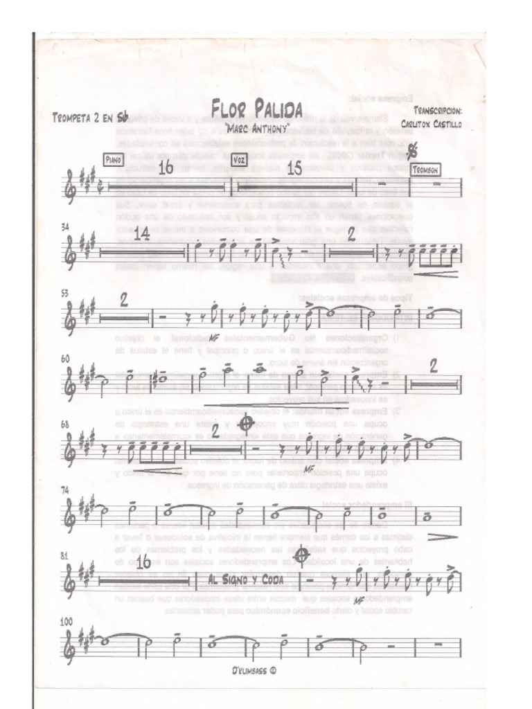 Flor Palida 2da | PDF