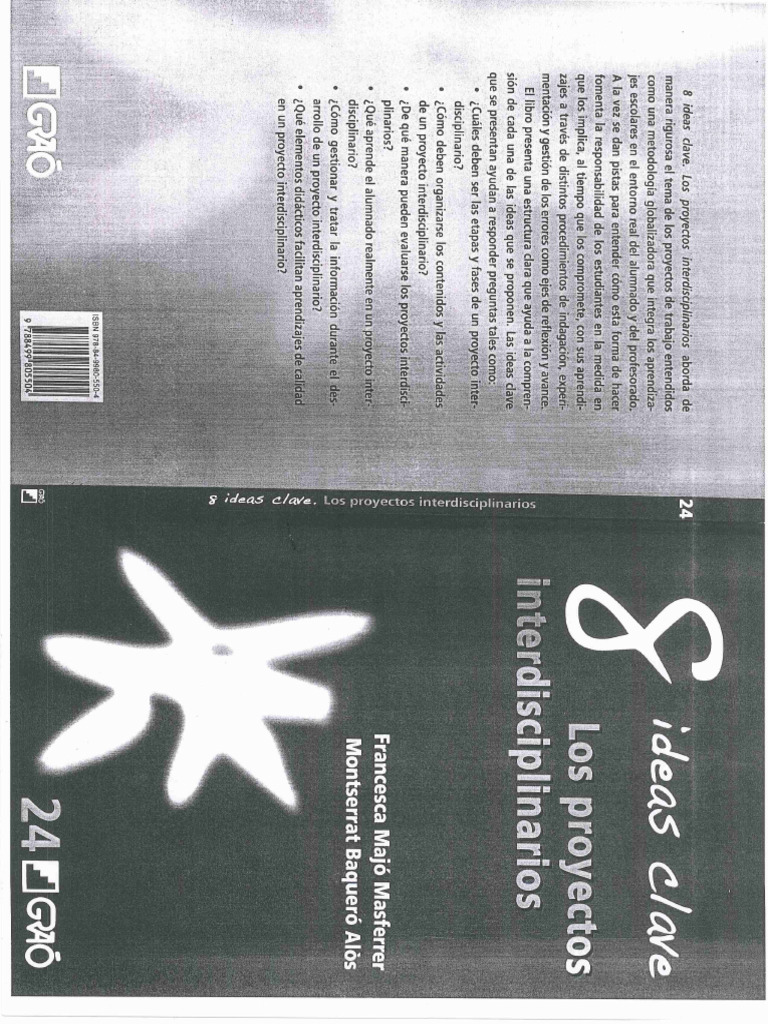 Libro 8 Ideas Clave Proyectos Interdisciplinares | PDF