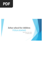 Yoga Asanas Stick Diagrams Guide | PDF