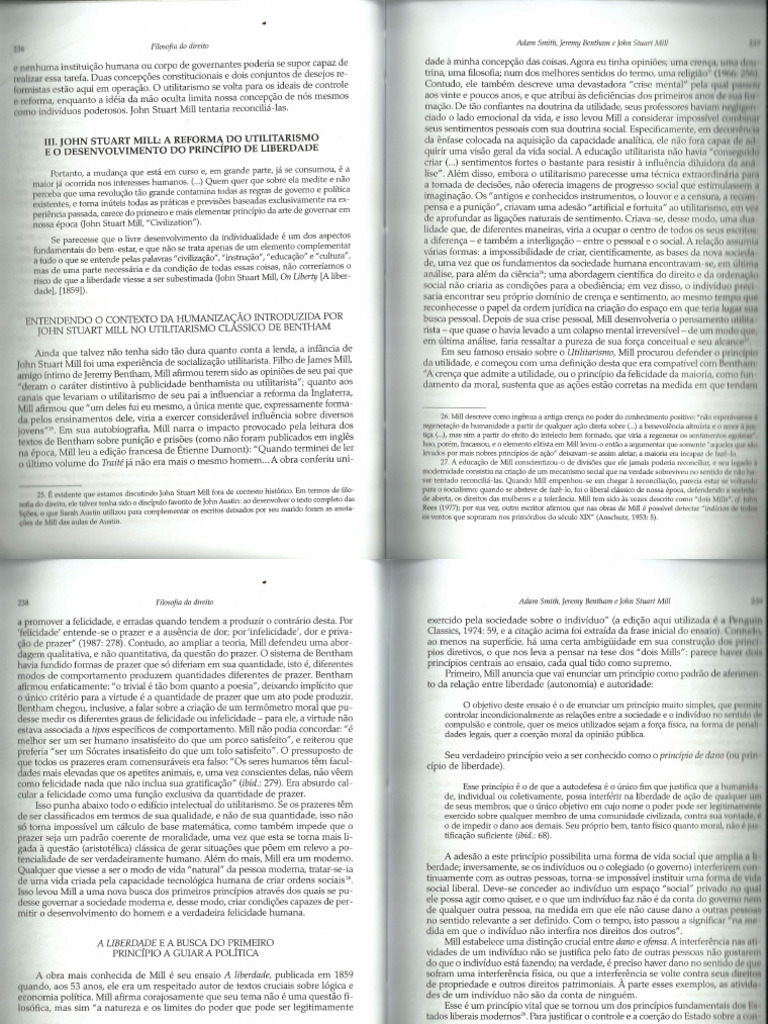 Texto de Apoio Stuart Mill (Facultativo) | PDF