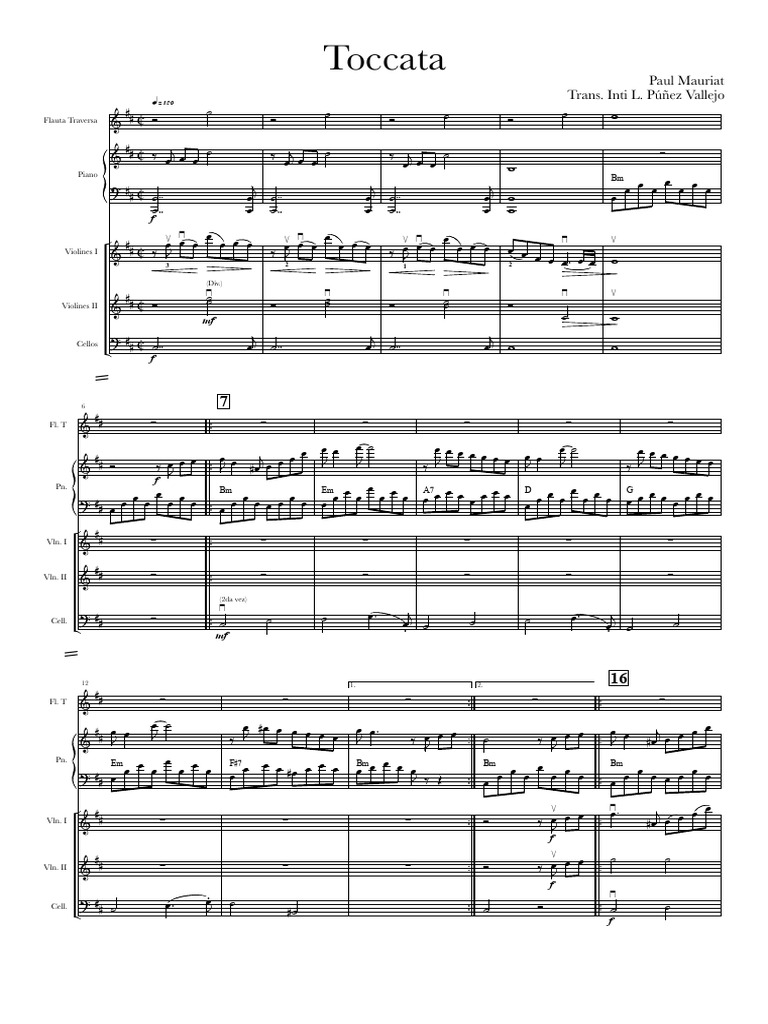 Toccata Paul Mauriat | PDF | Pandemic