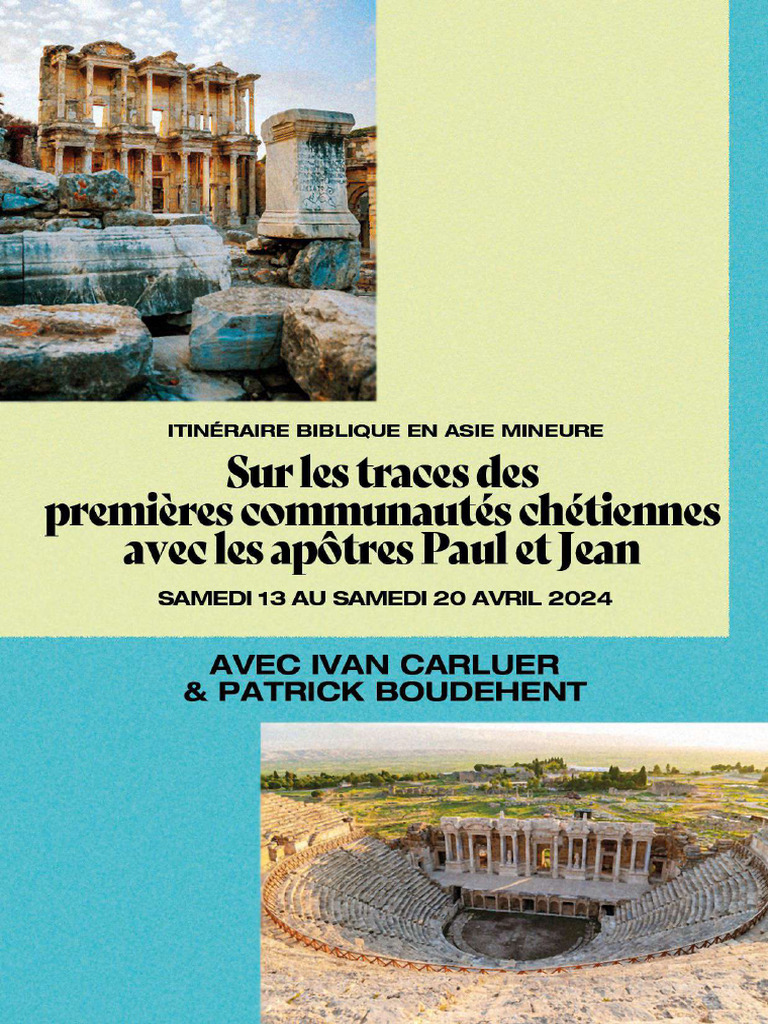 PDF - Voyage Asie Mineure | PDF