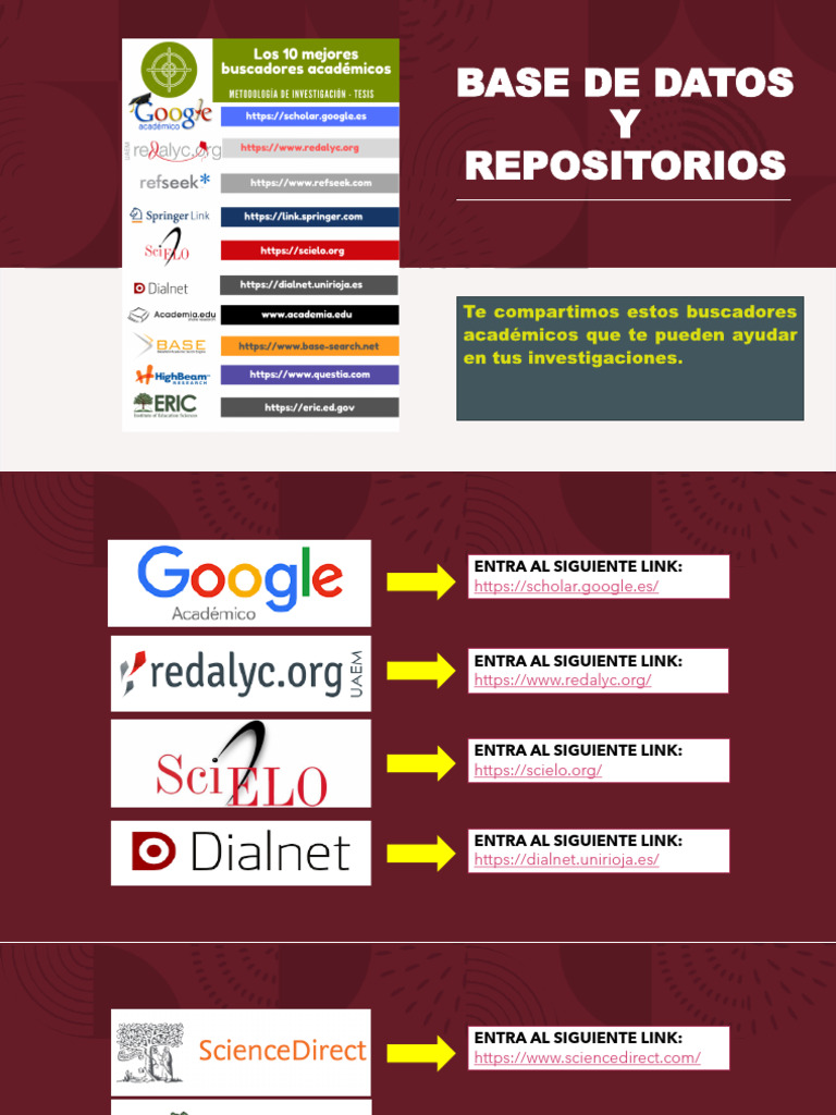 Base de Datos y Repositorios | PDF