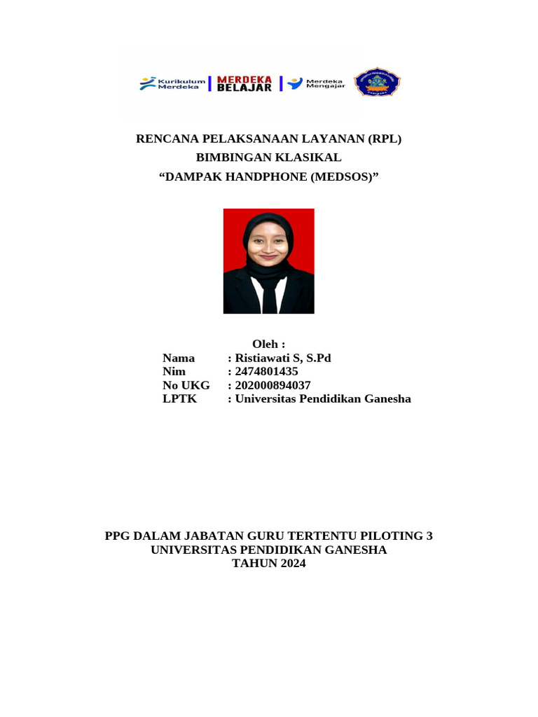 RPL Klasikal PPG | PDF | Karier & Perkembangan