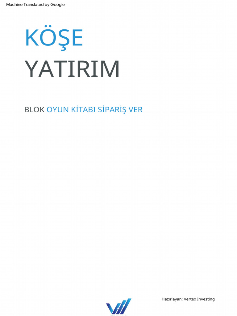 Order Block Playbook | PDF