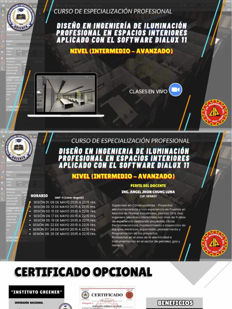 Presentación MODULO 2 DIALUX | PDF