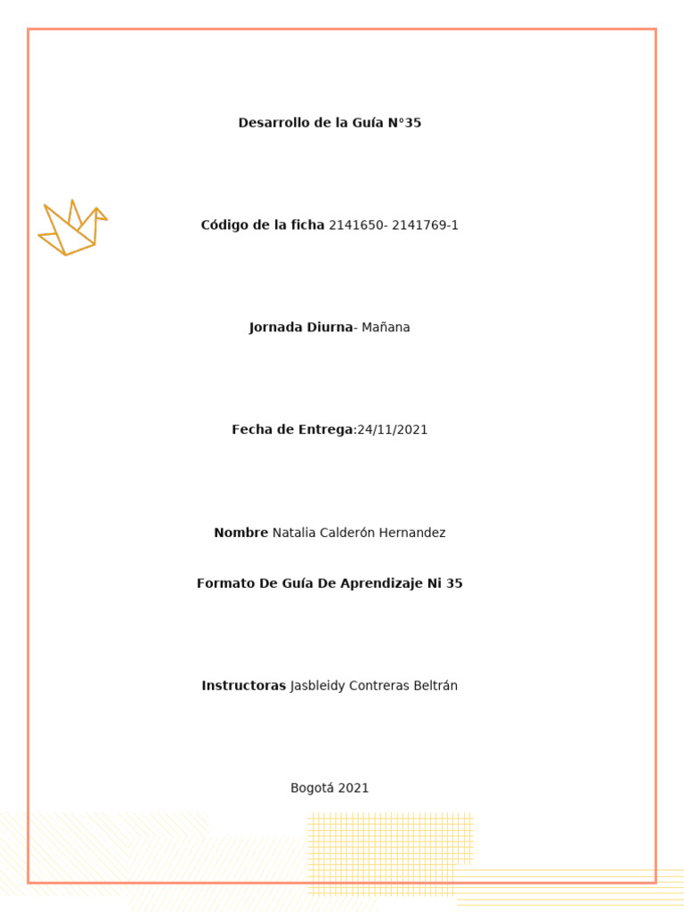 Guia 35 | PDF | Auditoría | Contabilidad