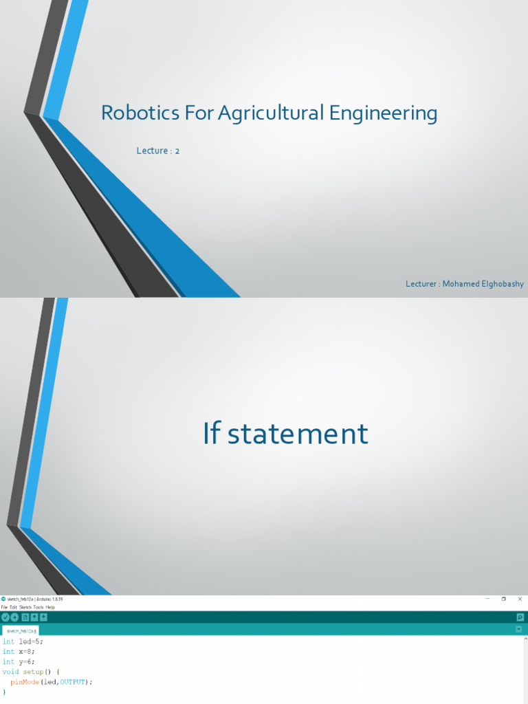 Robotics Lec 02 | PDF